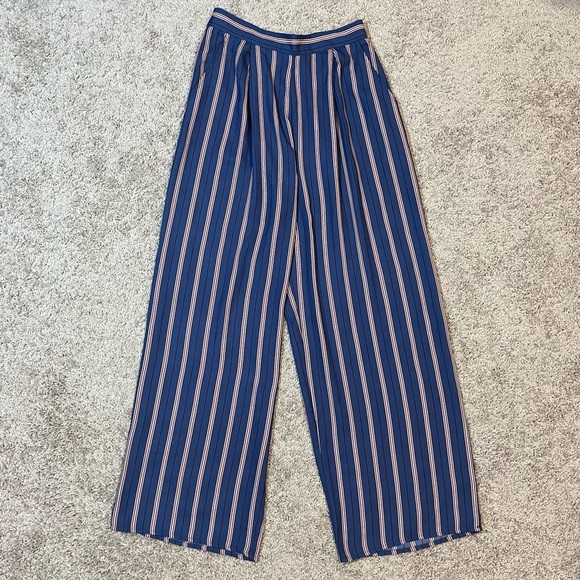 Band of Gypsies | Pants & Jumpsuits | Bandof Gypsies Blue White And ...